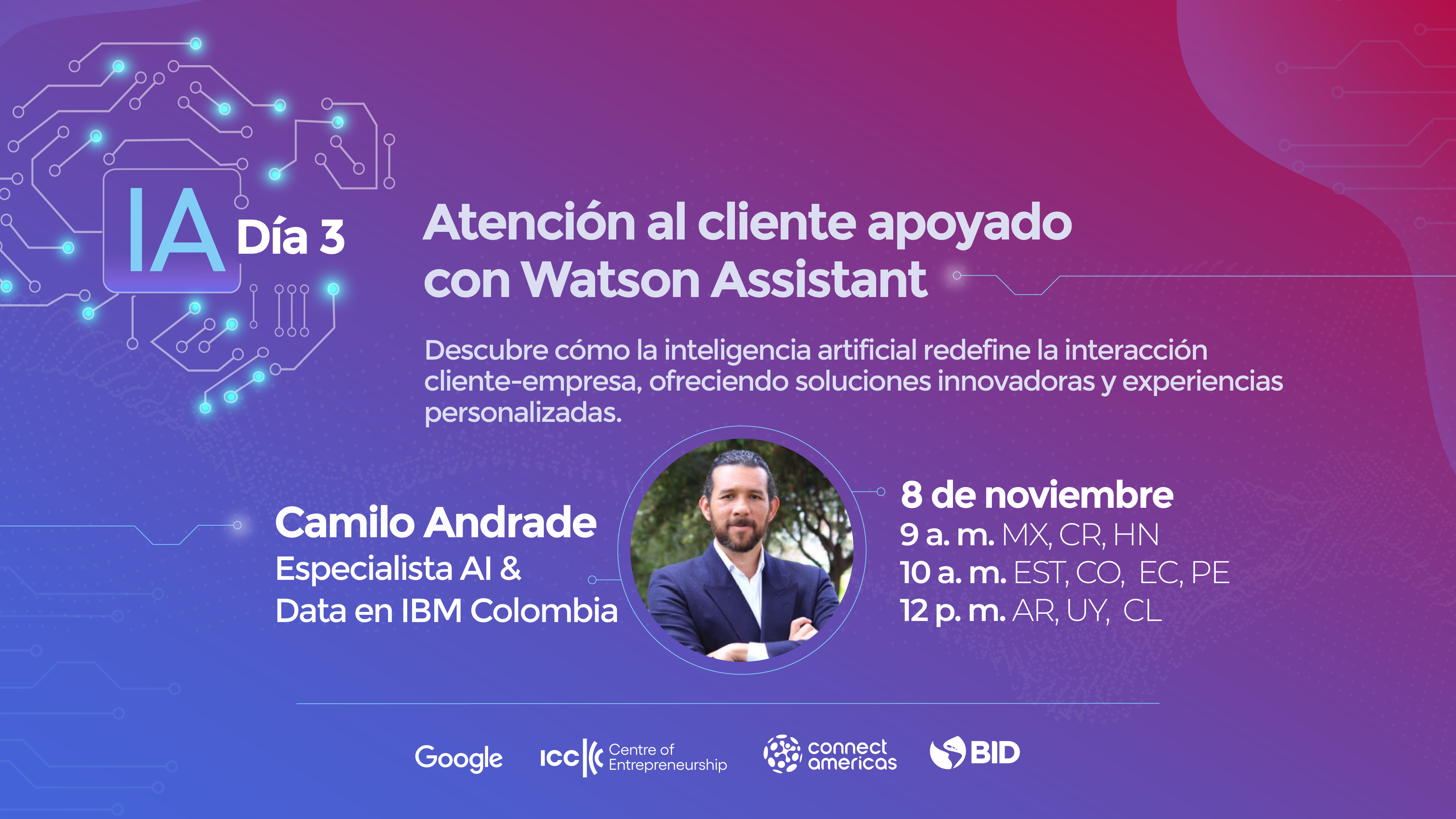 Atención al cliente apoyado con Watson Assistant | ConnectAmericas