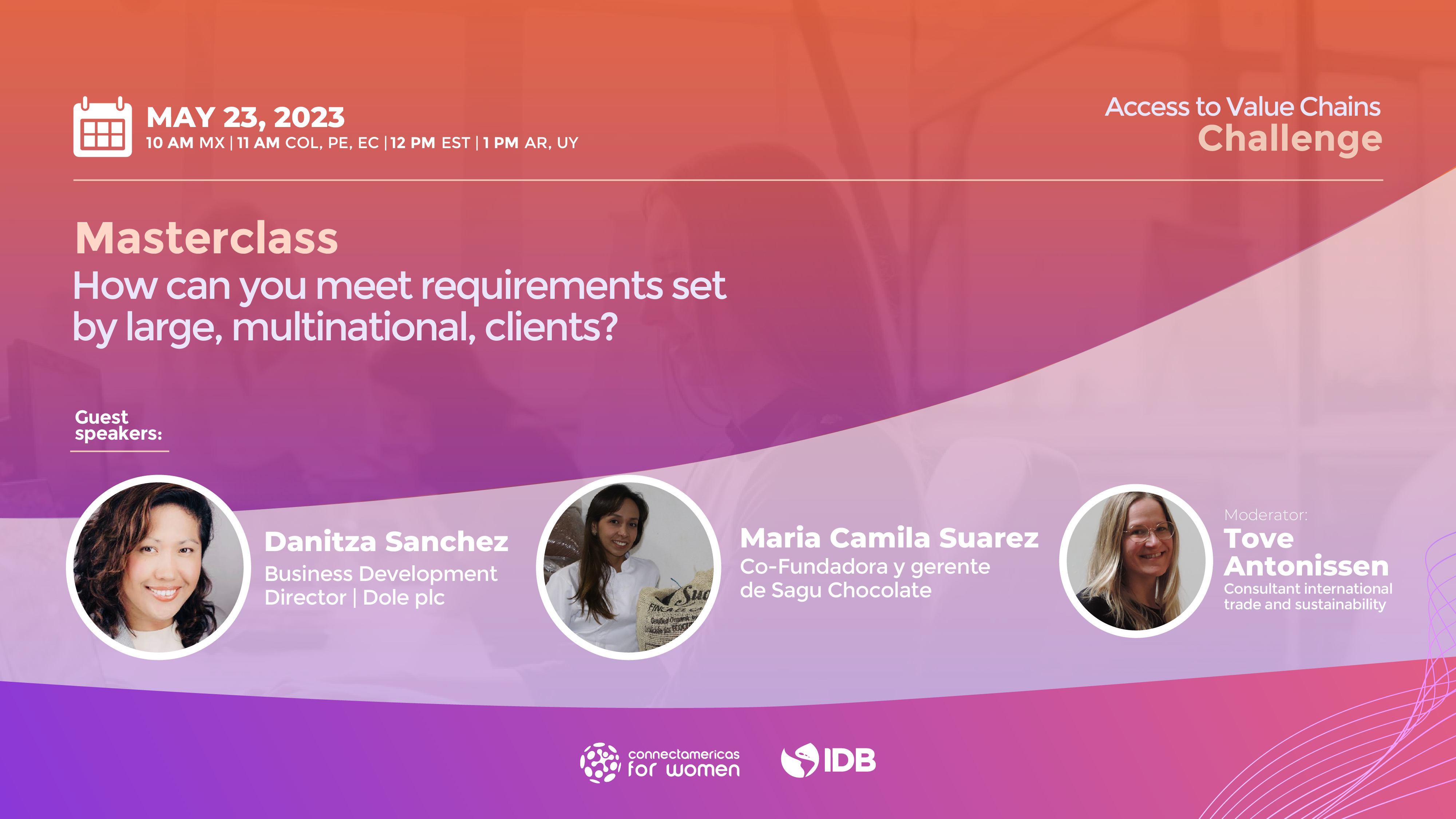 Masterclass: How can you meet requirements set by large, multinational ...